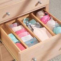 China Keep Your Clothing Tidy with Natural and Expandable Bamboo Drawer Dividers Adjustable for sale