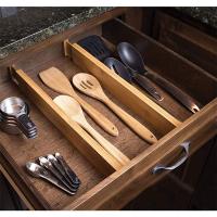China Keep Your Clothing Tidy with Natural and Expandable Bamboo Drawer Dividers Adjustable for sale