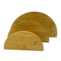 China Hanging Bamboo Wall Shelves 3 Sizes of Solid Thick Design for Display and Storage for sale