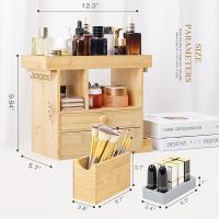 China OEM Bamboo Wooden Jewelry Organizer Storage Box With Drawer for sale