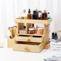 China OEM Bamboo Wooden Jewelry Organizer Storage Box With Drawer for sale