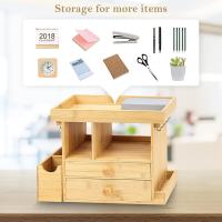China OEM Bamboo Wooden Jewelry Organizer Storage Box With Drawer for sale