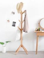 China Natural 100% Eco-friendly Tree Shaped Bamboo Stand Hanger for Clothes On Walls BAMBOO for sale