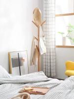 China Natural 100% Eco-friendly Tree Shaped Bamboo Stand Hanger for Clothes On Walls BAMBOO for sale