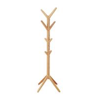 China Natural 100% Eco-friendly Tree Shaped Bamboo Stand Hanger for Clothes On Walls BAMBOO for sale