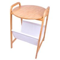 China Bamboo Living Room Table with Non-Woven Fabric Storage Versatile and Eco-Friendly for sale