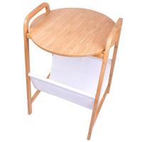China Bamboo Living Room Table with Non-Woven Fabric Storage Versatile and Eco-Friendly for sale