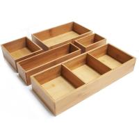 China Carved Bamboo Five-Piece Storage Box Set for a Sophisticated and Organized Living Room for sale