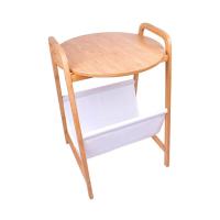 China Bamboo Living Room Table with Non-Woven Fabric Storage Versatile and Eco-Friendly for sale