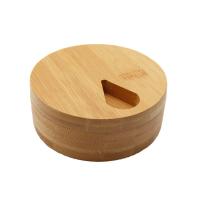 China Functional and Durable Bamboo Daily Travel Round Pill Organizer with Days of the Week for sale