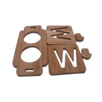 China Pet Feeding Food Made Stylish Solid Bamboo Elevated Feeder Stand with Ceramic Bowl for sale