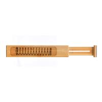 China Custom Designs Adjustable Bamboo Wood Drawer Dividers for Personalized Organization for sale
