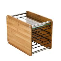 China Conveniently Organize Your Coffee Pods with this Sustainable Bamboo Holder and Drawer for sale