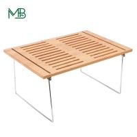 China Natural Bamboo Free Standing Shelf Stackable Kitchen Cabinet Organizer for sale