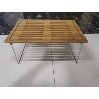 China Natural Bamboo Free Standing Shelf Stackable Kitchen Cabinet Organizer for sale