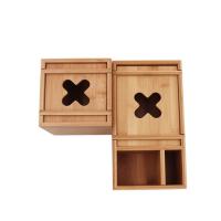 China Special Design Tissue Box Organizer Bamboo Storage Box Used for Tissue Keeper for sale