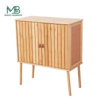 China Multilayer Bamboo Pantry Organizers Cabinet Storage Shelf For Kitchen for sale
