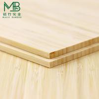 China Natural Vertical Grain Bamboo Plywood with E0 Formaldehyde Emission and Core Material Bamboo for sale