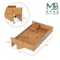 China Wholesale Bamboo Eco-Friendly Bedside Storage Box Rack For School Dormitories for sale