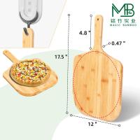 China Mutifunctional Bamboo Square Charcuterie Board For Restaurants for sale