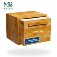 China Wholesale Multifunctional Bamboo Towel Storage Boxes With Lids For Bathrooms for sale