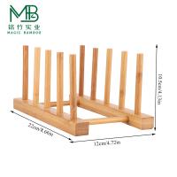 China Bamboo Dish Storage Drying Rack For Kitchen Cabinet for sale