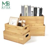 China Large Bamboo Kitchen Storage Drawer Box For Cabinets Countertops for sale