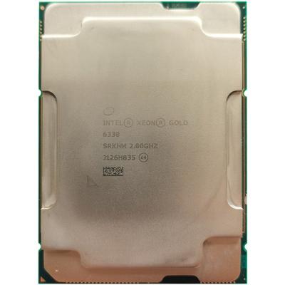 China Intel Xeon Gold 6330 2.0GHz 28C/52T 11.2GT/s 42M Cache Turbo HT DDR4-3200 205W Stock for sale