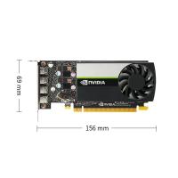 China Nvidia T600 4GB GDDR6 Graphics Cards with 1201 MHz Core Clock and 4GB Memory Clock for sale