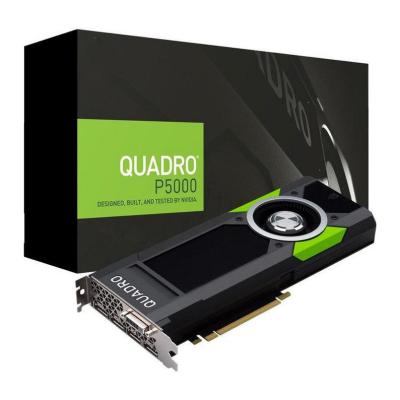 China PCI EXPRESS Interface Type NVIDIA QUADRO P5000 16G GDDR5 Professional Graphics Card for sale