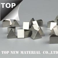 China Timber Industry Cobalt Chrome Alloy Saw Tips High Temperature Resistance Silver Color for sale