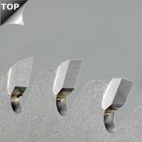 China Timber Industry Cobalt Chrome Alloy Saw Tips High Temperature Resistance Silver Color for sale