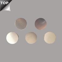 China Bright Surface AgW Silver Tungsten Alloy Electrrode Contacts High Conductivity for sale