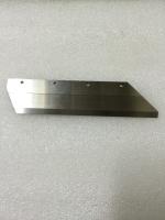 China 41 - 50 HRC Harness Cobalt Chrome Alloy Fiber Cutter Knife Blade Tefon Coating for sale