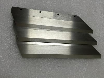 China 41 - 50 HRC Harness Cobalt Chrome Alloy Fiber Cutter Knife Blade Tefon Coating for sale