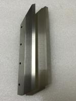 China 41 - 50 HRC Harness Cobalt Chrome Alloy Fiber Cutter Knife Blade Tefon Coating for sale