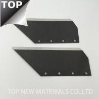 China Corrosion Resistance Cobalt Chrome Alloy Blade For Viscose Fibre Cutting Grinding Surface for sale