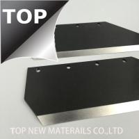 China Corrosion Resistance Cobalt Chrome Alloy Blade For Viscose Fibre Cutting Grinding Surface for sale