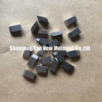 China Sawmill Cobalt Chrome Alloy Tipped Bandsaw / Gangsaw Blades Tips Cobalt Chrome Alloy Mateiral for sale