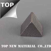 China Custom Drawing Cobalt Chrome Alloy Saw Tips , Cobalt Alloy Tipped Bandsaw Blades Teeth for sale