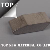 China Custom Drawing Cobalt Chrome Alloy Saw Tips , Cobalt Alloy Tipped Bandsaw Blades Teeth for sale
