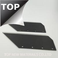China High Precision Cobalt Chrome Alloy Chemical Fiber Cutting Blade 175mm × 48mm × 1.6mm for sale