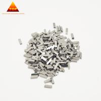 China Rectangle / Profiled Cobalt Chrome Alloy Band Saw Blade Teeth For Timber Wood Cutting for sale