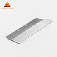 China Textile Industry Cobalt Chrome Alloy Cutter Blade Abrasion Resistant for sale
