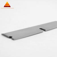 China Chemical Industry Chrome Cobalt Alloy Blade For Viscose Fabric Cutting for sale