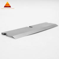 China Customized Viscose Fiber Cobalt Chrome Alloy Cutter Blade 180mm × 42mm × 4mm for sale
