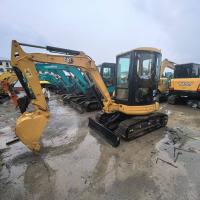 China High Performance Used Caterpillar 303.5E Mini Hydraulic Excavator 3.5 Ton Demolition Narrow Space Work Excavator For Farm for sale