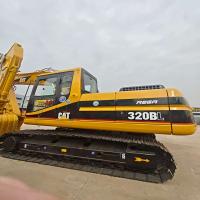 China Original Japanese Cat 320BL Tracked Excavator Good Condition Low Working Time Wider Tracks Motor Used Excavator for Farm Sale for sale