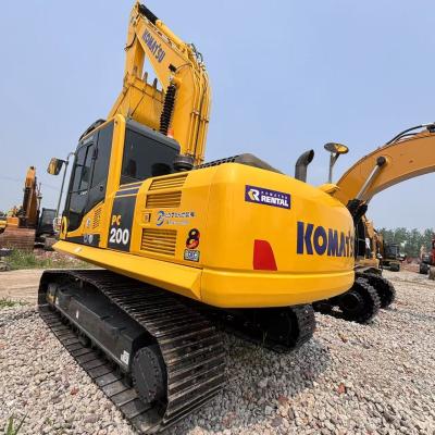 China Quality Assurance 20 Ton Used Komatsu PC200 Hydraulic Excavator Low Price Earth-moving Construction Tasks Used Excavator for Sale for sale