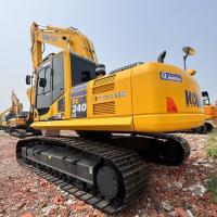 China Komatsu 240 Used Crawler Excavator Secondhand Original Japan Brand 24 ton Komatsu Medium Large Tracked Used Excavator for Sale for sale